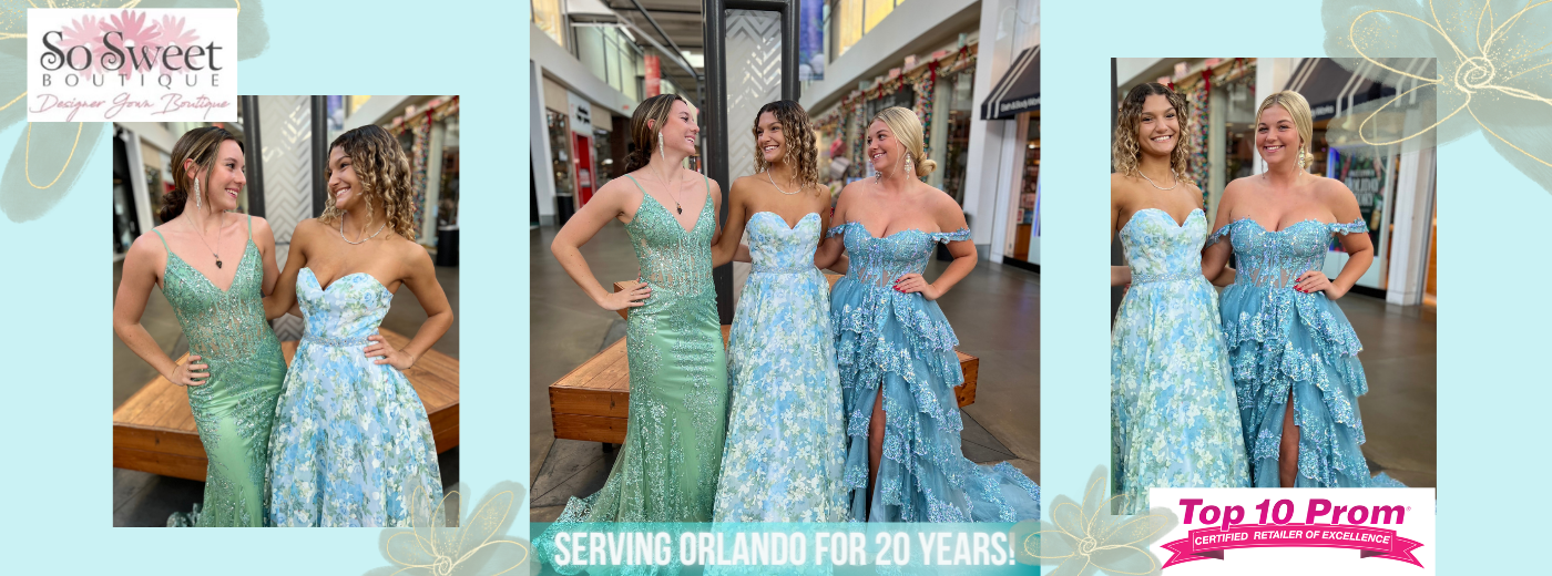 So Sweet Boutique Orlando FL | A Top 10 Prom Shop in the US | 2024 Prom ...