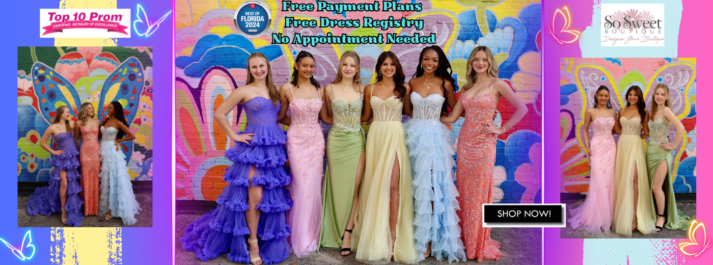 So Sweet Boutique Formal & Prom - Orlando's LARGEST HOCO Store Near Me ...